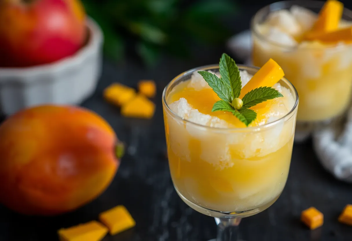 Nieve de Mango: Receta Fácil y Deliciosa - actitudMAG